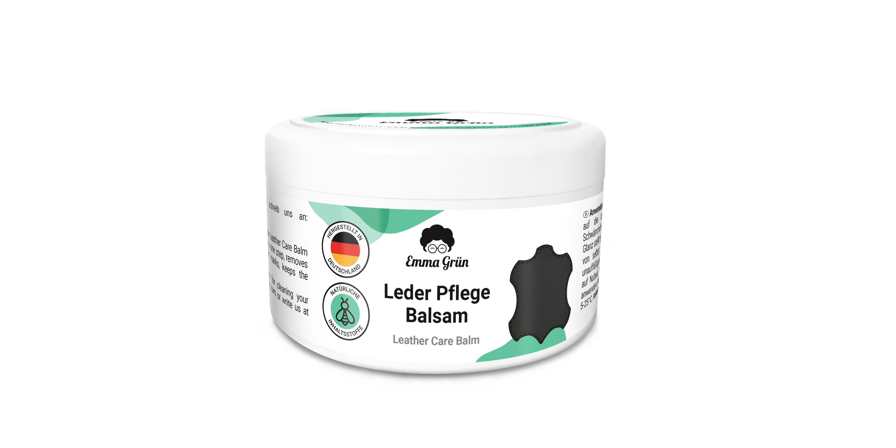 Lederbalsam 500 ml mit Bienenwachs — Emma Grün